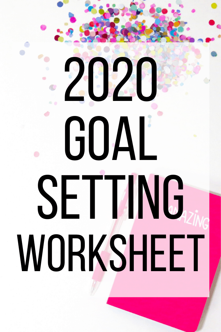 Goal Setting Worksheet to Help You Chase Vibrance | Free PDF