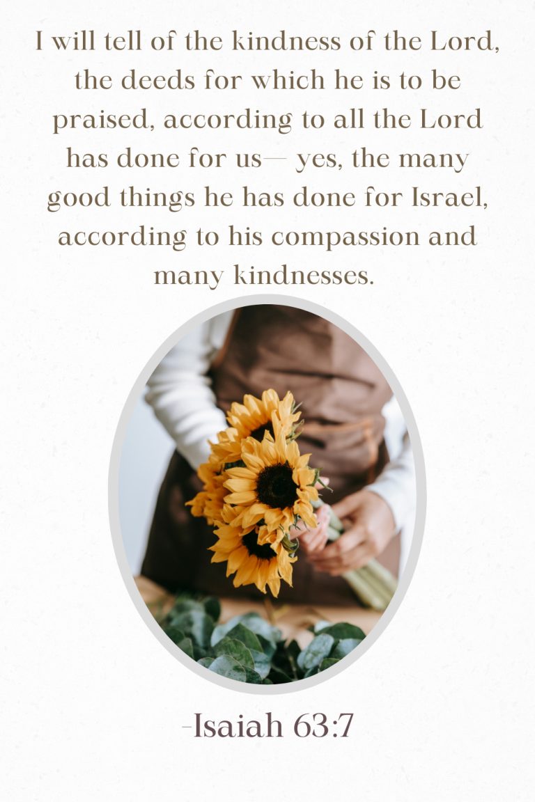 15 Inspiring Bible Verses about Kindness - Chasing Vibrance